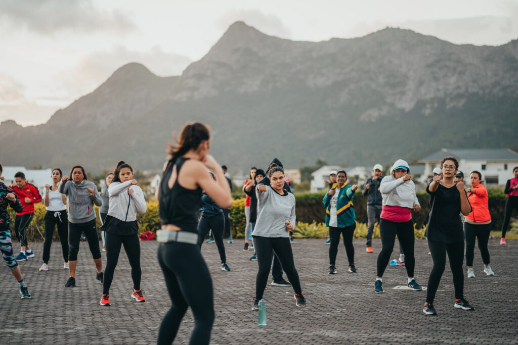 BODY COMBAT AT THE TELFAIR AMPHITHEATRE | ENL Property